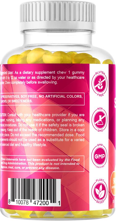 Sugar Free Yeast Free Selenium 200 Mcg Gummies 90 Ct Vitamatic