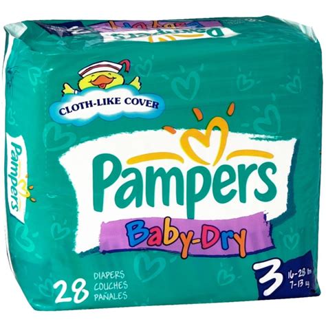 PAMPERS CONVENIENCE SIZE 3 BABY DRY 4-28 COUNT – Medcare | Wholesale ...