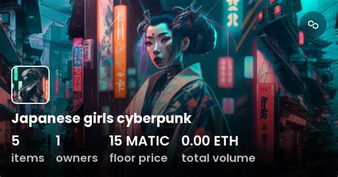 Japanese Girls Cyberpunk Collection Opensea