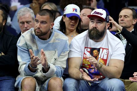 Jason Kelce Makes Peoples Sexiest Man Alive Travis Doesnt