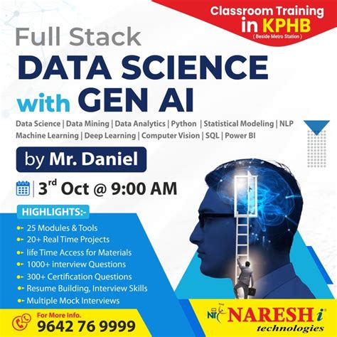 Naresh I Technologies On Linkedin Datascience Ai Machinelearning Bigdata Analytics