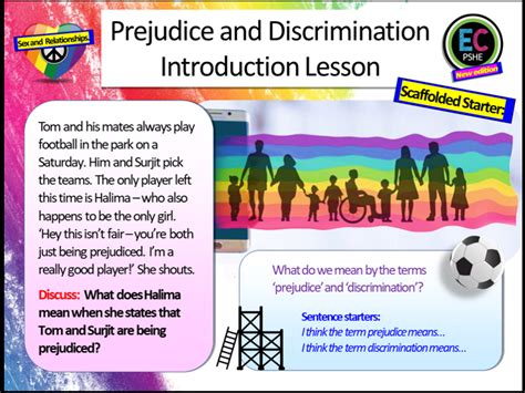Prejudice Discrimination Teaching Resources