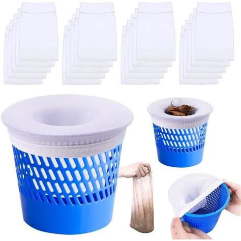 Chaussette Skimmer Piscine 20 Pièce Chaussettes Pour Panier De Filtre