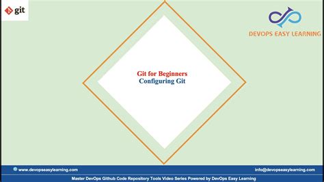How To Configure Git Git For Beginners Introduction To Git Youtube