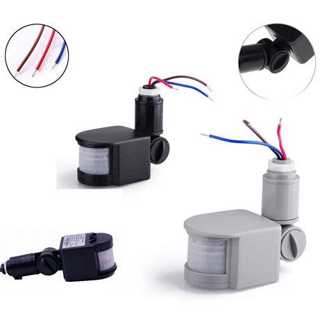 Outdoor Security Infrared Motion Sensor 85V 260V Motion Detector Automatic Infrared PIR Sensor