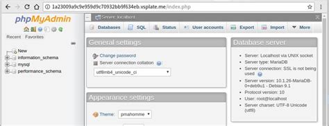 Localhost Phpmyadmin Index Php Jonathanaresfrank
