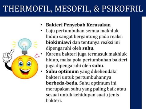3 Bakteri Thermofil Mesofil Dan Psikrofil Pptx