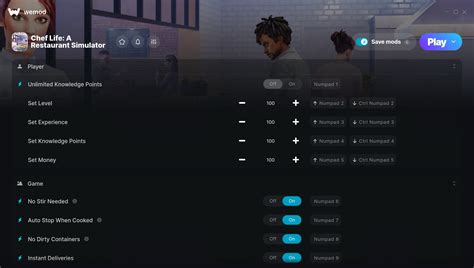 Chef Life A Restaurant Simulator Cheats Trainers For PC WeMod