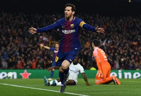Lionel Messi Teki Upean Maalin FC Barcelona Voitti Sportti