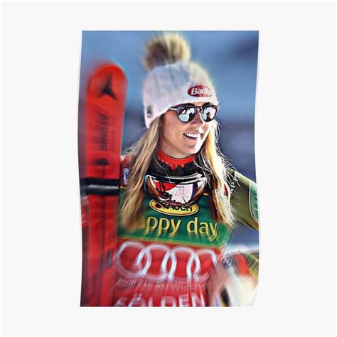 Mikaela Shiffrin Premium Matte Vertical Poster Sold By Eman Mansour