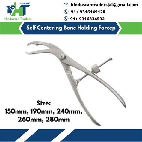Bone Holding Forcep Self Centering At ₹ 1999piece Orthopedic Instruments In Jalandhar Id