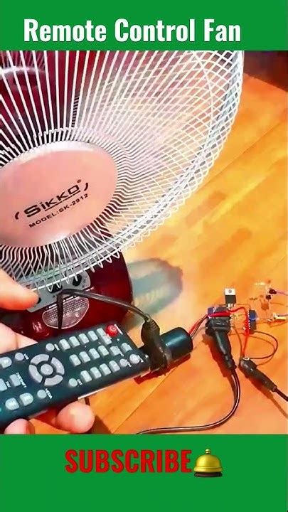 Make Your Remote Control Fan Youtube
