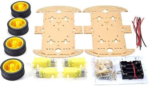 سعر ومواصفات arduino smart robot car kits wood chassis من jumia فى مصر
