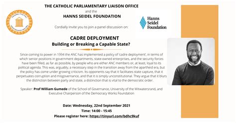 Cadre Deployment Building Or Breaking A Capable State Cplo
