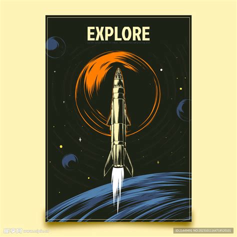 探索宇宙的奥秘设计图展板模板广告设计设计图库昵图网