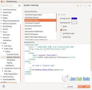 Eclipse Html Editor Tutorial Java Code Geeks