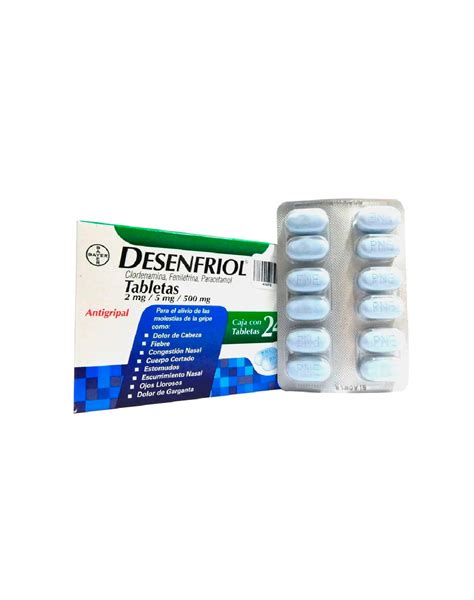 Desenfriol D Antigripal Adulto 2 Pza Onix