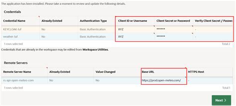 Managing Apex Web Credentials And Remote Servers On Import