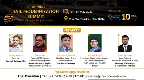 2nd Annual Rail Modernization Summit 2023 Homepage Rail Suppliers