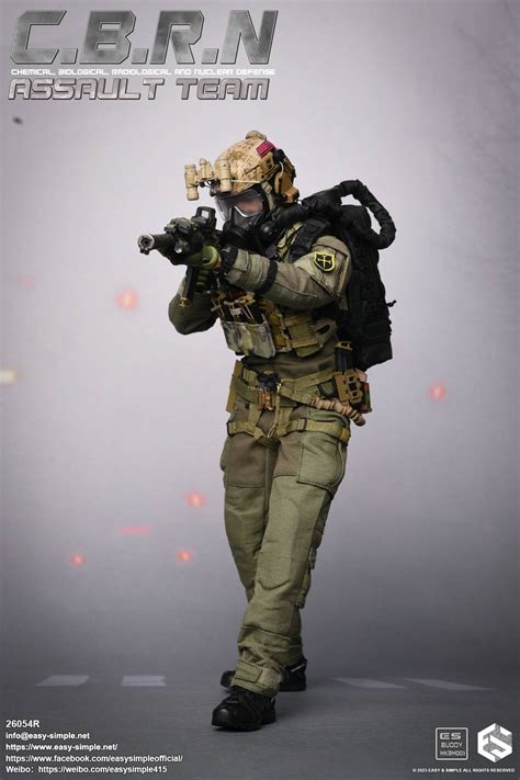 Preorder Easyandsimple 26054r 1 6 Cbrn Assault Team