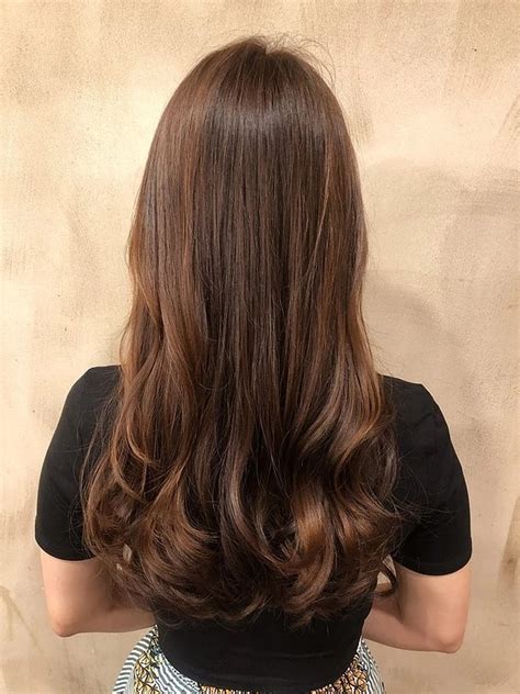 그레이스펌 분위기 있는 긴머리 여자헤어스타일 찹헤어로그