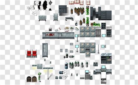 RPG Maker VX Tile Based Video Game Sprite Rpg Bathroom Interior