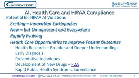 Navigating Ai And Hipaa Compliance In Healthcare Privacy And Security Challenges Ppt