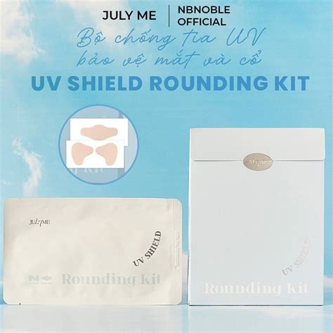 uv shield rounding kit julyme from korea 4 eye patches and 4 neck