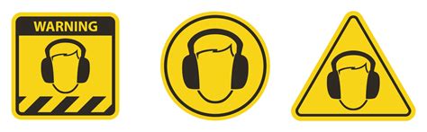 Noise Hazard Vector Art Icons And Graphics For Free Download