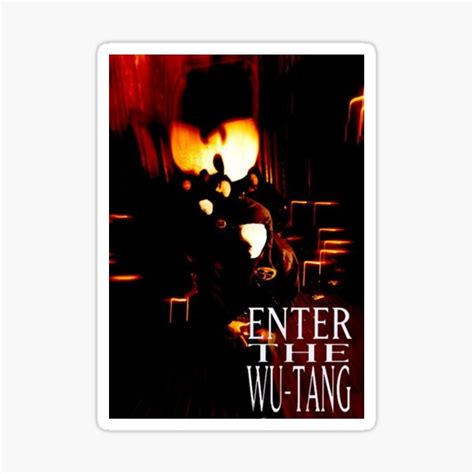 Enter The Wu Clan Sticker For Sale By RobertSuper Redbubble