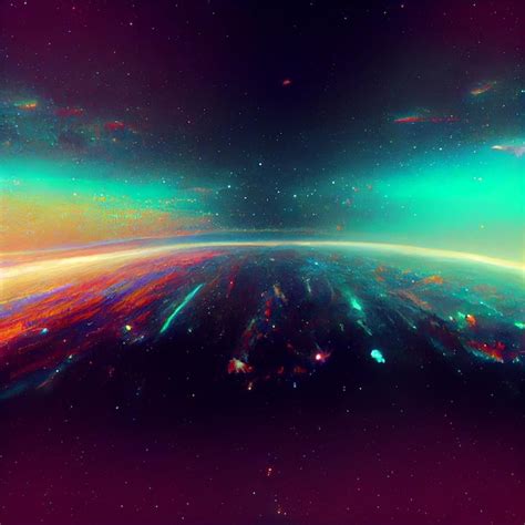 Premium Photo Glitch Background Universe Abstract Glitchy Planet
