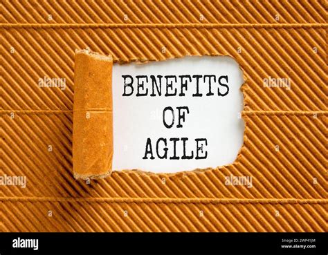 Benefits Of Agile Symbol Concept Words Benefits Of Agile On Beautiful