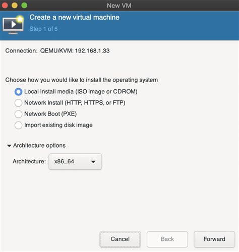 d00m3dr4v3n how to create virtual machine with virt manager