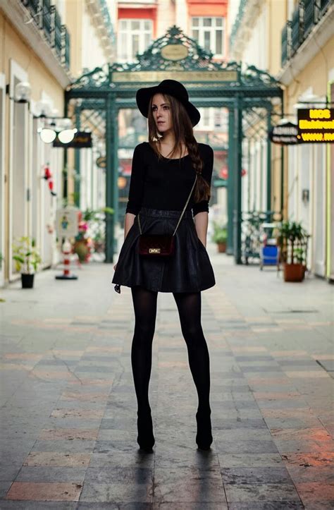Glam Rock Cute Skater Skirts Rocker Outfit Rock Chic Outfits