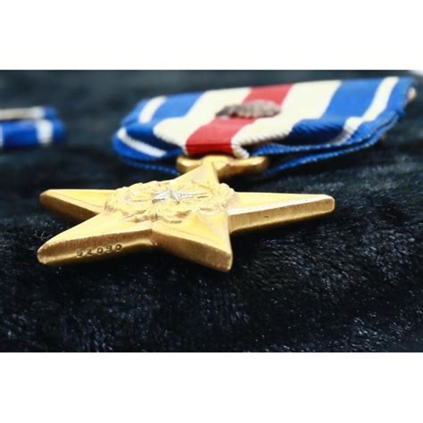 Ww2 Numbered Silver Star With Oakleaf Cluster Bluegrass Militaria