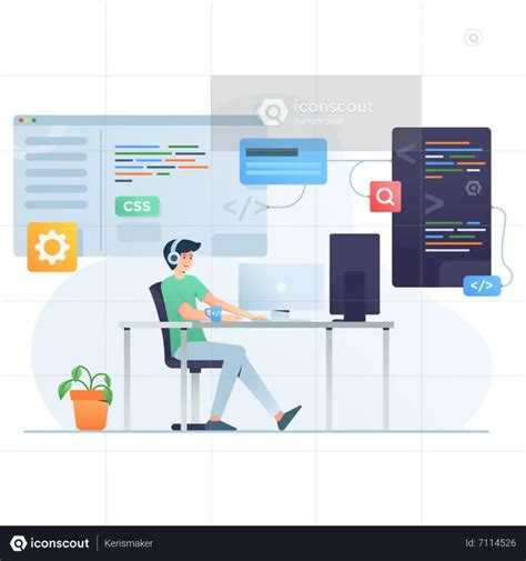 Best Learn Coding Illustration Download In Png And Vector Format