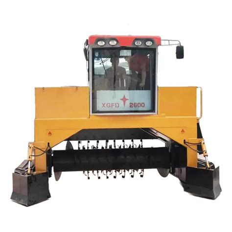 Bo Long Organic Fertilizer Production Compost Windrow Turner Factory