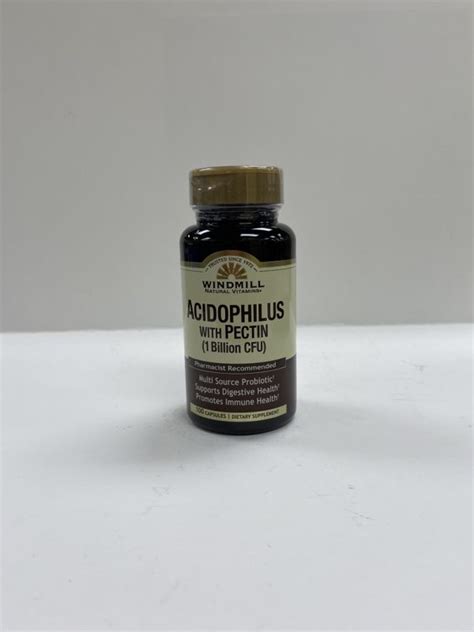 Acidophilus With Pectin 1 Billion Cfu 100 Ct Windmill Goodwill