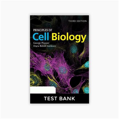 Principles Of Cell Biology 3rd Edition Plopper Test Bank Biology