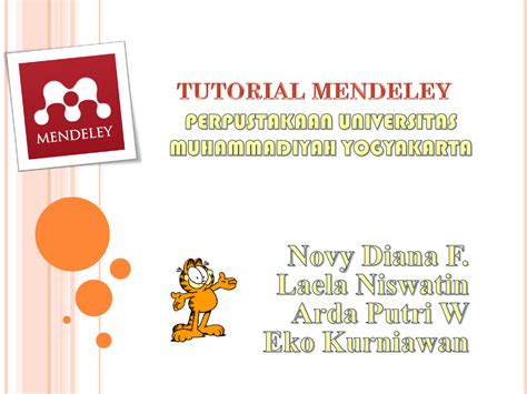 TUTORIAL MENDELEY