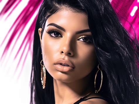 Premium Ai Image Beautiful Latin Women Photography For Magazine