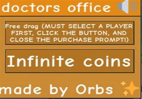 Doctors Office Script Infinite Coins Roblox Scripter