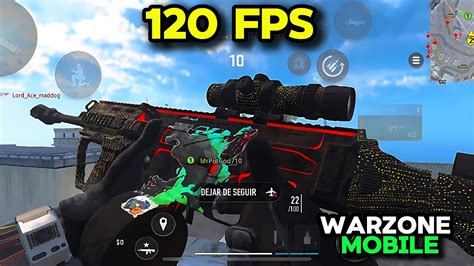 ¡omg Warzone Mobile A 120 Fps 🔥 Y GrÁficos Al MÁximo Gameplay Youtube