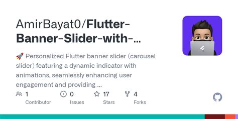 GitHub - AmirBayat0/Flutter-Banner-Slider-with-Indicator: 🚀 ...