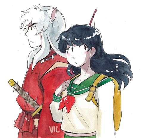 Inuyasha Kagome Inuyasha Anime Art