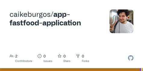 Github Caikeburgos App Fastfood Application
