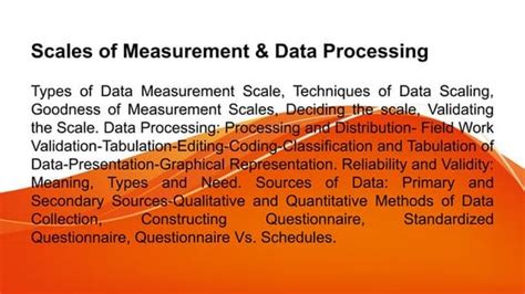Types Of Scales And Scaling Techniques Ppt