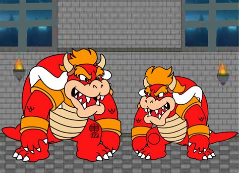 King Henryleft And King Leviright Comparison By Bowserfan45567 On