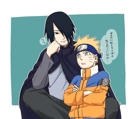 Uzumaki Naruto And Uchiha Sasuke Naruto And 2 More Drawn By Pinoko