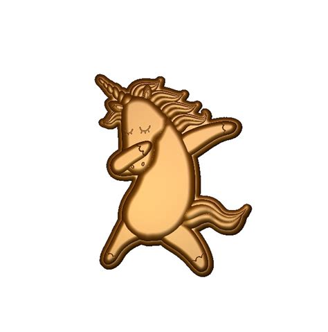 Dancing Unicorn Unicorn Stl File For 3d Printers And Cnc Etsy